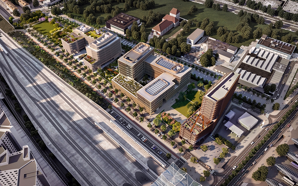 Parque das Nações: Primeiro edifício do EXEO Office Campus em obra