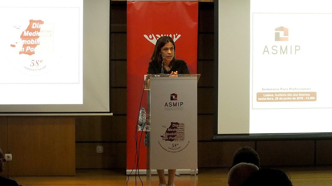 Ana Pinho presente no Seminário da ASMIP